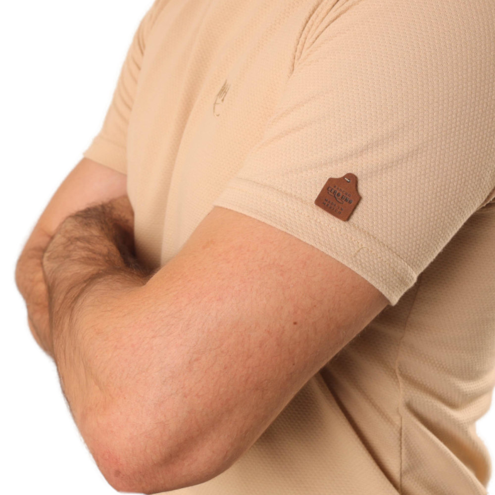 Playera Básica Arena R01 - Rancho Cero Uno